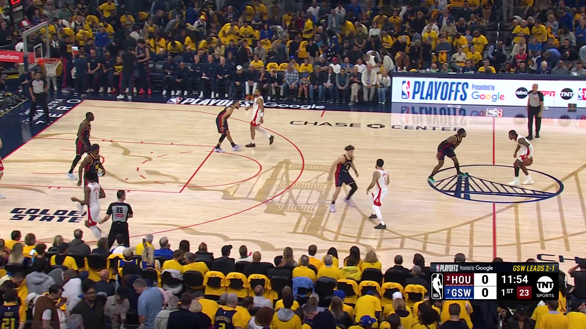 NBA Playoffs 2025 / West / 1st Round / Game 4 / 28.04.2025 / {Houston Rockets @ Golden State ...