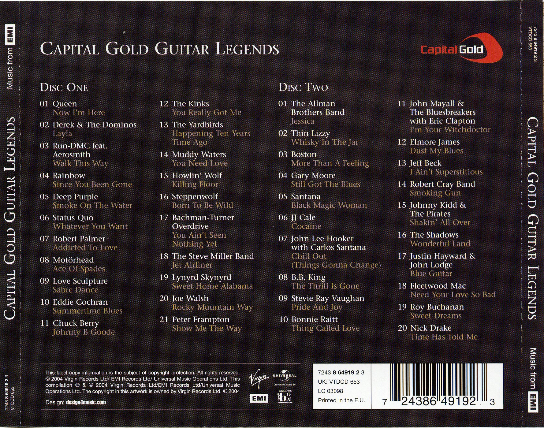 Various Artists - Capital Gold Guitar Legends (2004) » KpNemo