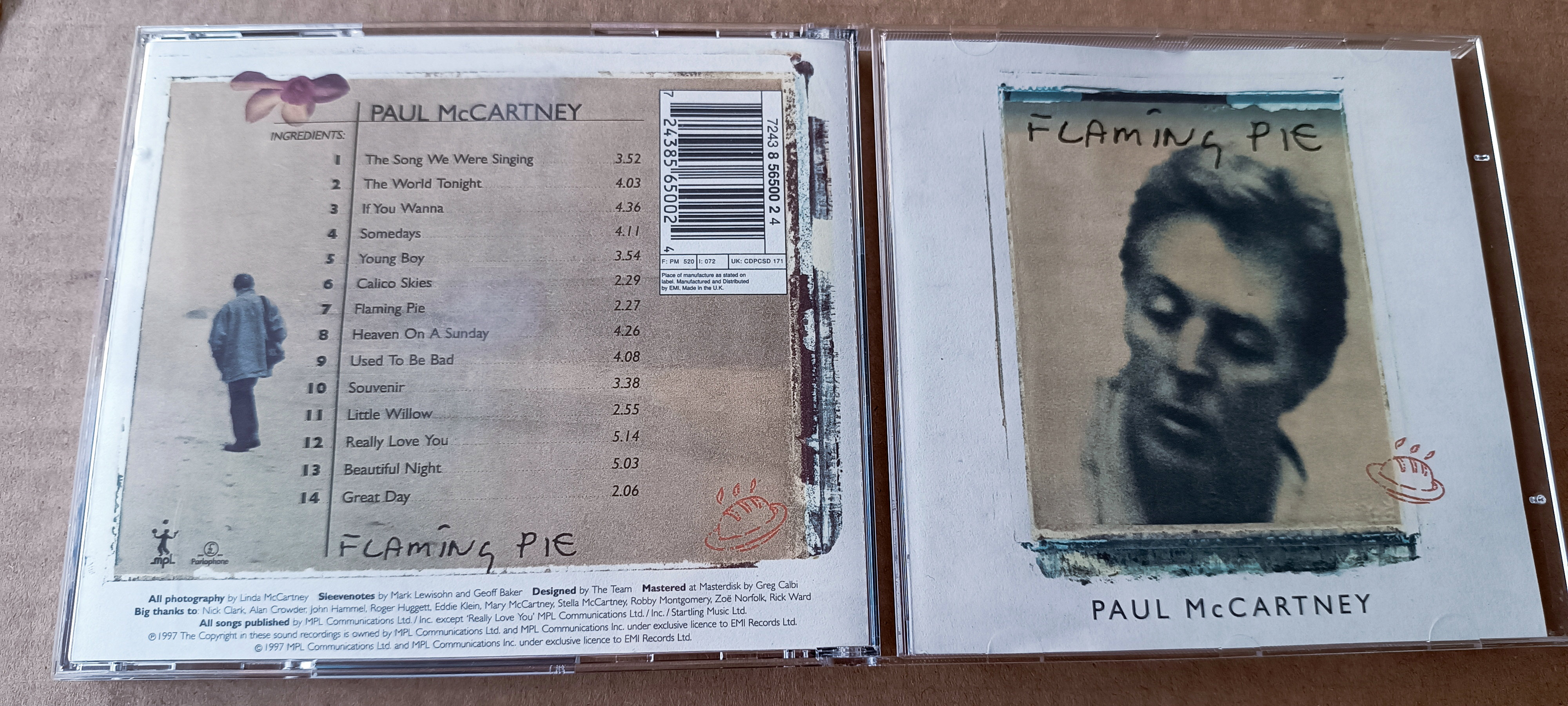 Flaming pie by Mccartney, Paul, CD with apexmusic - Ref:1401841555